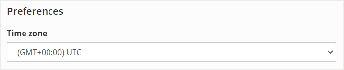 Managing Your User Account