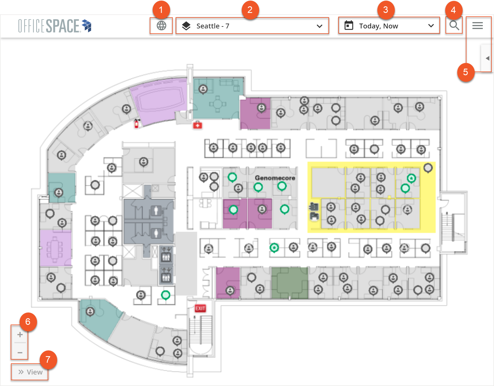 Navigating in Visual Directory