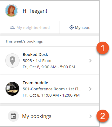 Managing Your Booking