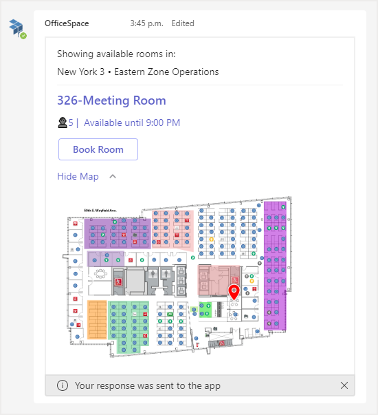 Booking a Room with Microsoft Teams