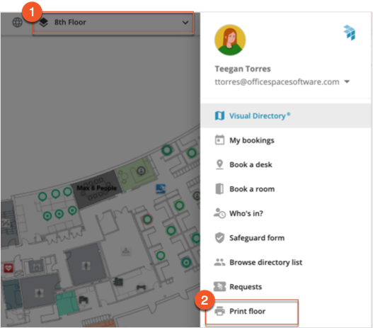 Printing a Floor Plan