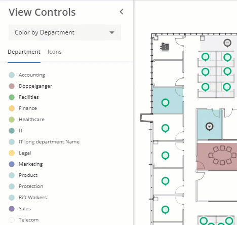 Navigating in Visual Directory