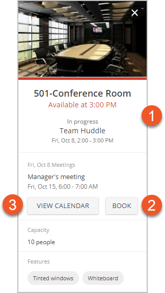 Booking a Room by Location