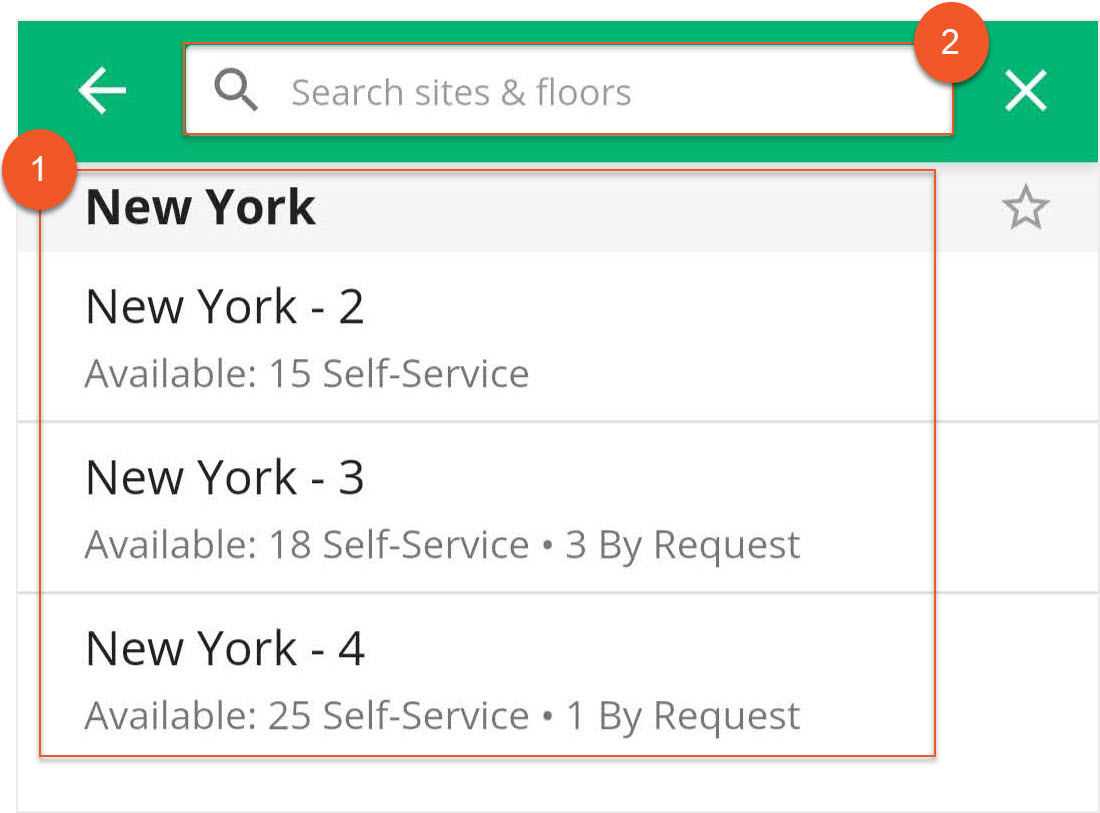 Booking a Desk using the OfficeSpace Mobile App